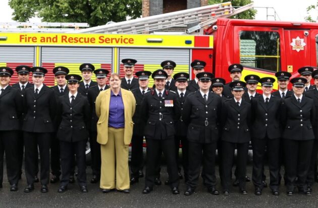 PFCC joins ECFRS in welcoming new firefighters and control operators ...